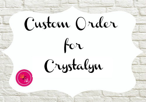 Custom-Crystalyn T-Shirt Logo – Mug+Mouse Designs