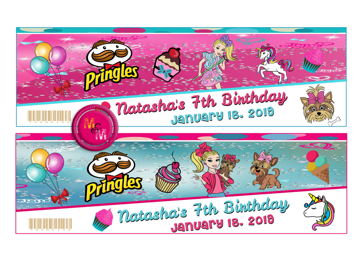 Editable Dance Party Mini Pringle Can Labels Printables, Dance Party P ...